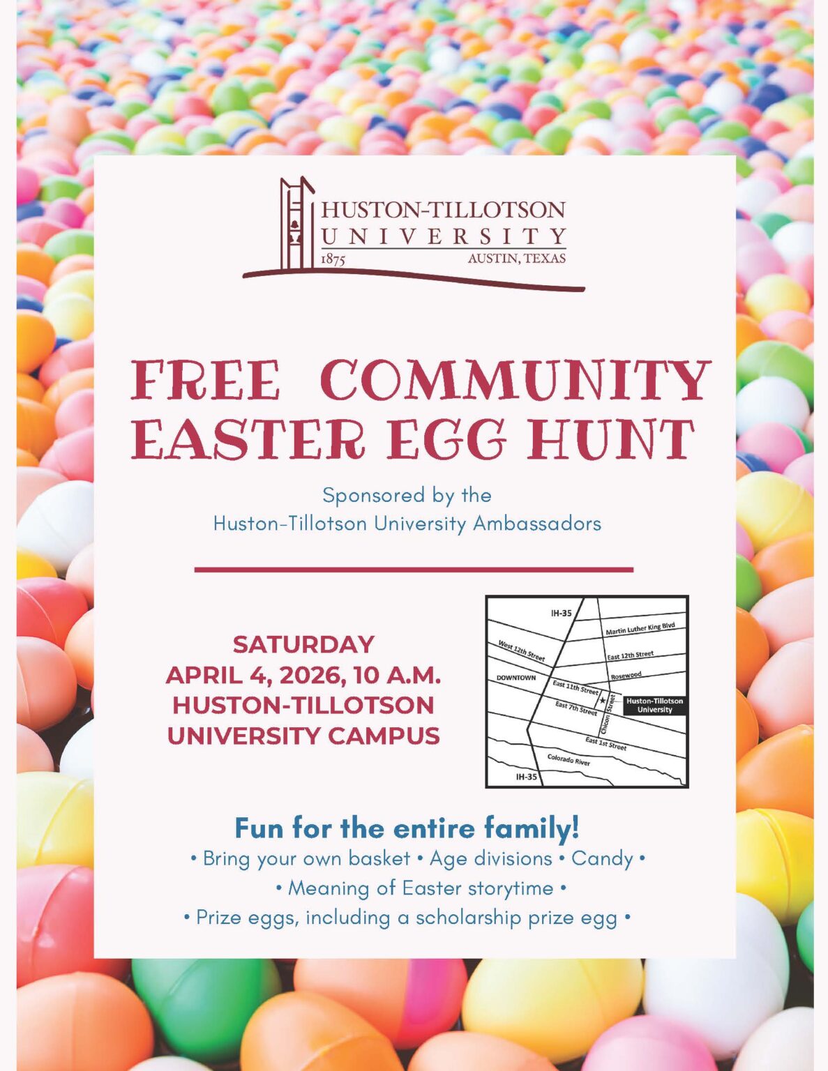 HT's 20th Annual Community Easter Egg Hunt - Huston-Tillotson University